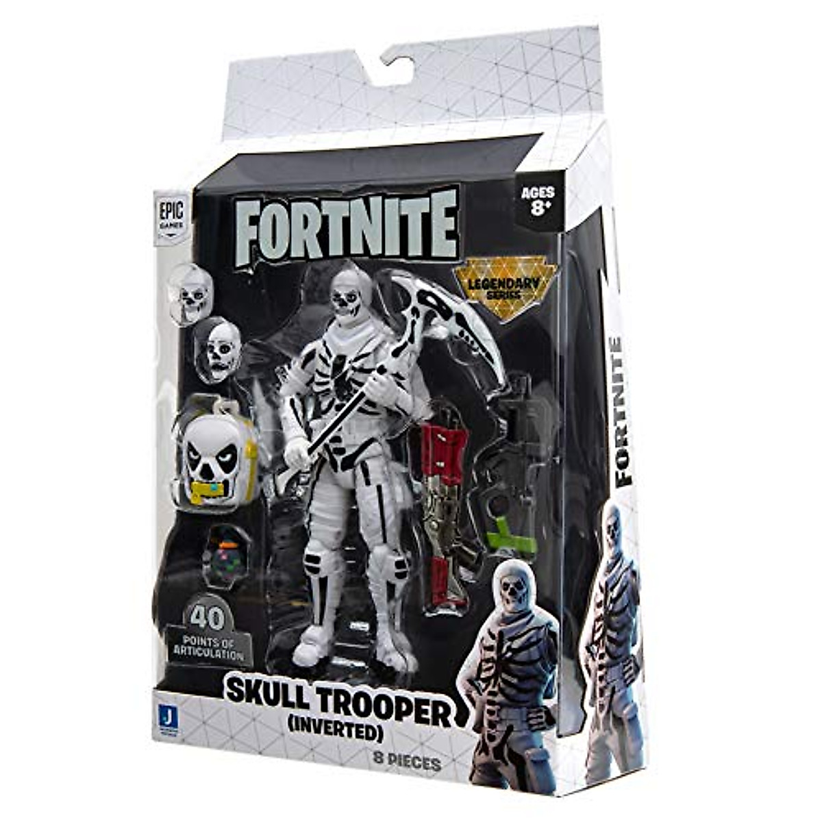 FORTNITE Legendary Series 6in Figure Pack, Skull Trooper - Inverted