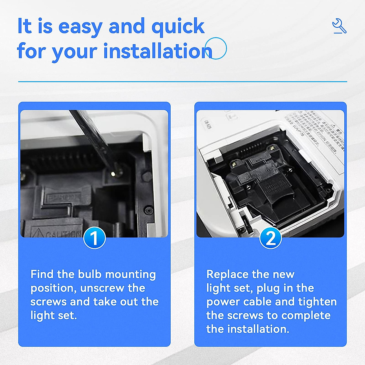 ZMSTLAMP BL-FU245A for Optoma EH412ST EH412 W412 X412 HD39HDR GT1080HDR Projector Replacement Lamp Bulb