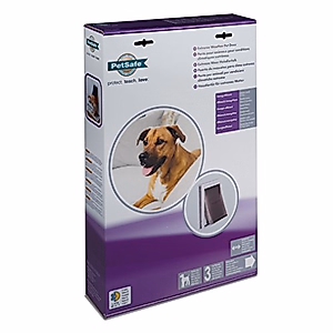 PetSafe Extreme Weather Pet Door Medium, Easy Install, Insulating, Weather Proof, Energy Efficient, 3 Flap System