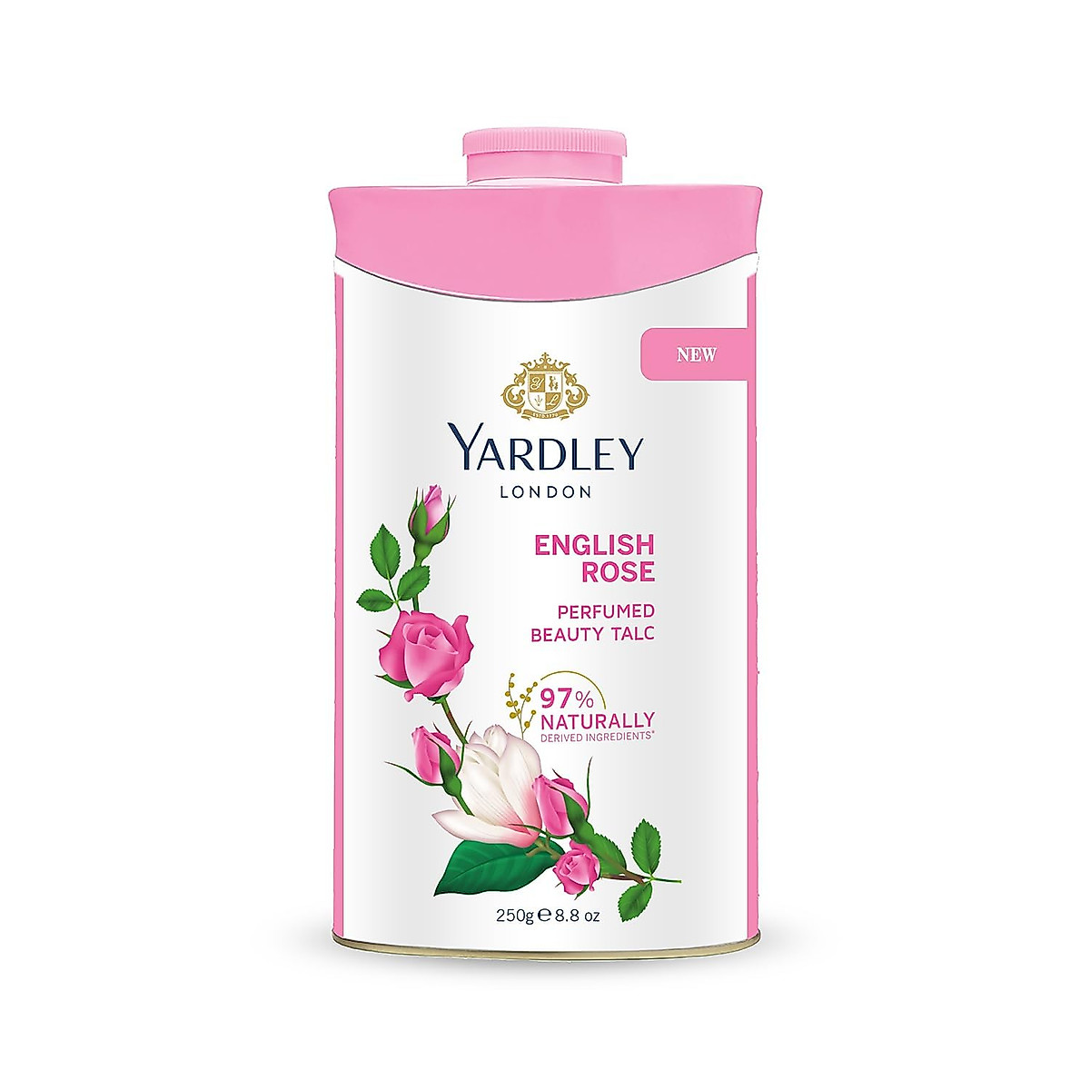 Yardley London English Rose Perfumed Deodorizing Talc Talcum Powder 100gm