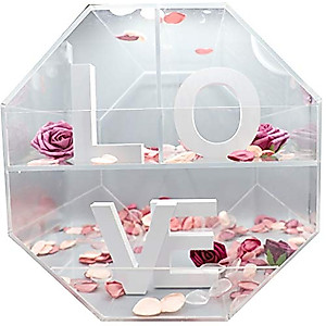 Multiple Sizes Decorative Free-Standing Alphabet Letters for Children Kids Bedroom Wedding Birthday Party Home Decor (H, 8inch / 20.32cm)