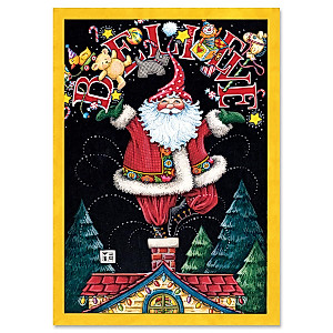 Current Mary's Believe Christmas Greeting Cards Set © Mary Engelbreit - Set of 18 Large 5 x 7-Inch Folded Cards, Themed Holiday Card Value Pack, Envelopes Included