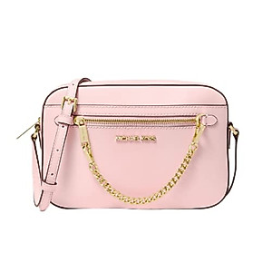 Michael Kors Women's Jet Set Item LARGE EAST WEST CHAIN Crossbody (powder blush)