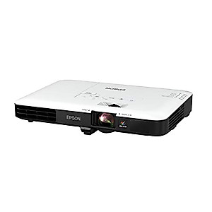 Epson PowerLite 1780W WXGA, 3,000 lumens Color Brightness (Color Light Output), 3,000 lumens White Brightness Wireless 3LCD Portable Projector (Renewed)