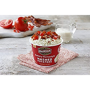 Idahoan Buttery Homestyle Mashed Potatoes, 1.5 oz cup (12-Pack)