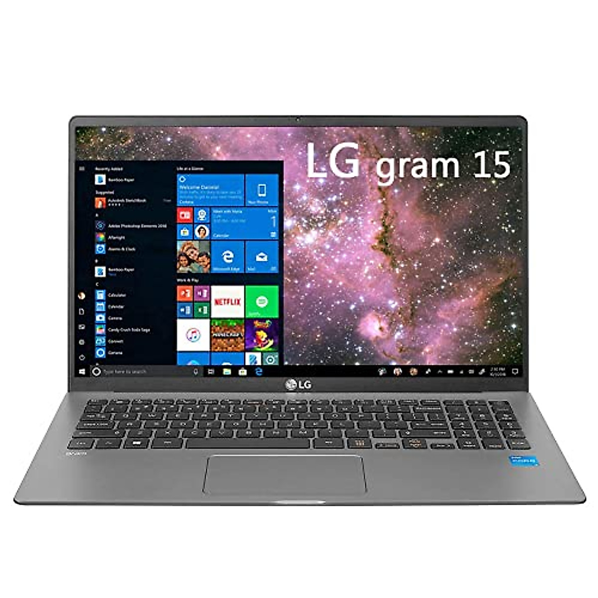 LG Gram 15 Business Laptop, 15.6" IPS FHD Display, i5-1135G7 4.2GHz (>i7-1065G7), Iris Xe Graphics, 21hr Long Battery Life, Wi-Fi6, Fingerprint, Backlit KB, Thunderbolt 3, Win11 (16GB RAM | 1TB SSD)