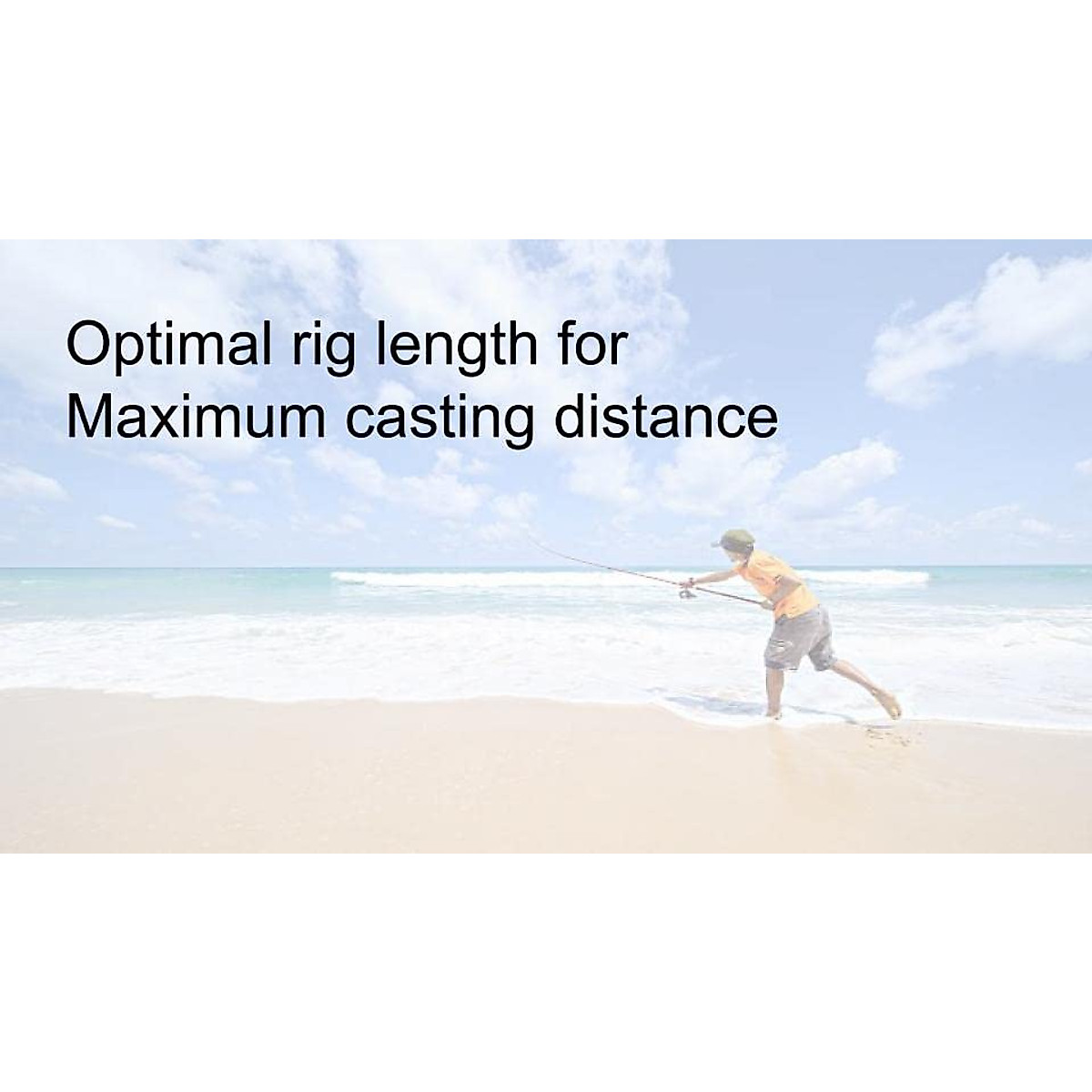 Fishing Simply - Hi/Lo - Top Bottom - Surf or Deep Drop - Salt Water - High Carbon Steel Hook 2/0 - Berkley Line 40lb - Made in USA