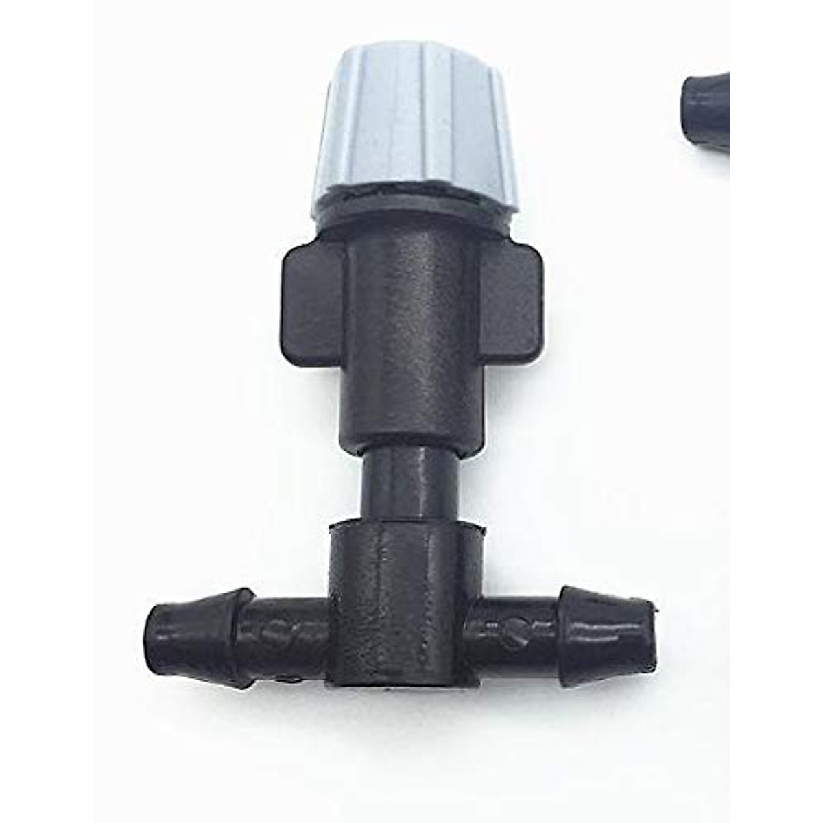 LRJSKWZC Garden Lawn Sprinkler Irrigation System 10 PCS Gray Spray Nozzle with 4 / 7mm Tee Apply Watering Sprayed On Plants Spray Radius 0.6-0.9m Sprayer Nozzle