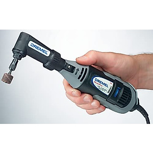 Dremel 575 Right Angle Attachment for Rotary Tool- Angle Drill Attachment , Black