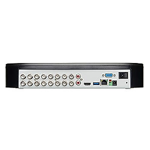 Lorex DK162-88CA 4K Ultra HD 16-Channel Security System with 2 TB DVR and Eight 4K Ultra HD Color Night Vision Bullet Cameras with Smart Home Voice Control