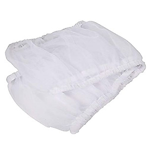 Pssopp Bird Cage Cover Durable Breathable Washable Mesh Seed Catcher Seed Catcher Guard Net Cover Large Size Bird Cage Good Night Cover (4 Colors)