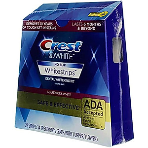 Crest 3D Whitestrips Glamorous White 28 Count (Pack of 2)