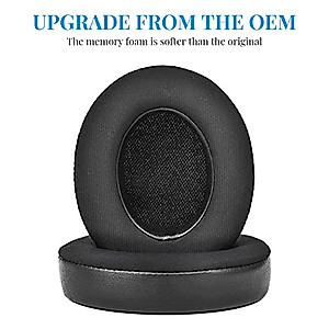Studio 3 Replacement Ear Pads Comfort Gel Studio3 Wireless Ear Cushions Upgrade Earpad Replacement Parts Compatible with Beats Studio 3 Wireless/A1914 and Studio 2 (B0501/B0500) Headphones