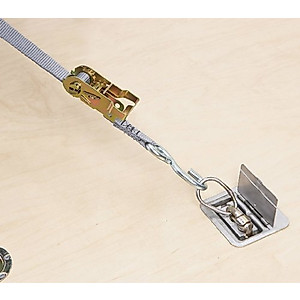 Steadymate 32507-2PK Heavy Duty Triple Stud Fitting with Pear Ring