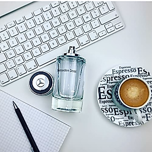 Mercedes-Benz For Men - Irresistible Fragrance For Men - Woody Aromatic - Elegantly Masculine - Naturally Infused And Crafted - Fresh And Sensual - Deep And Vibrant Scent - Eau De Toilette - 2.5 Oz