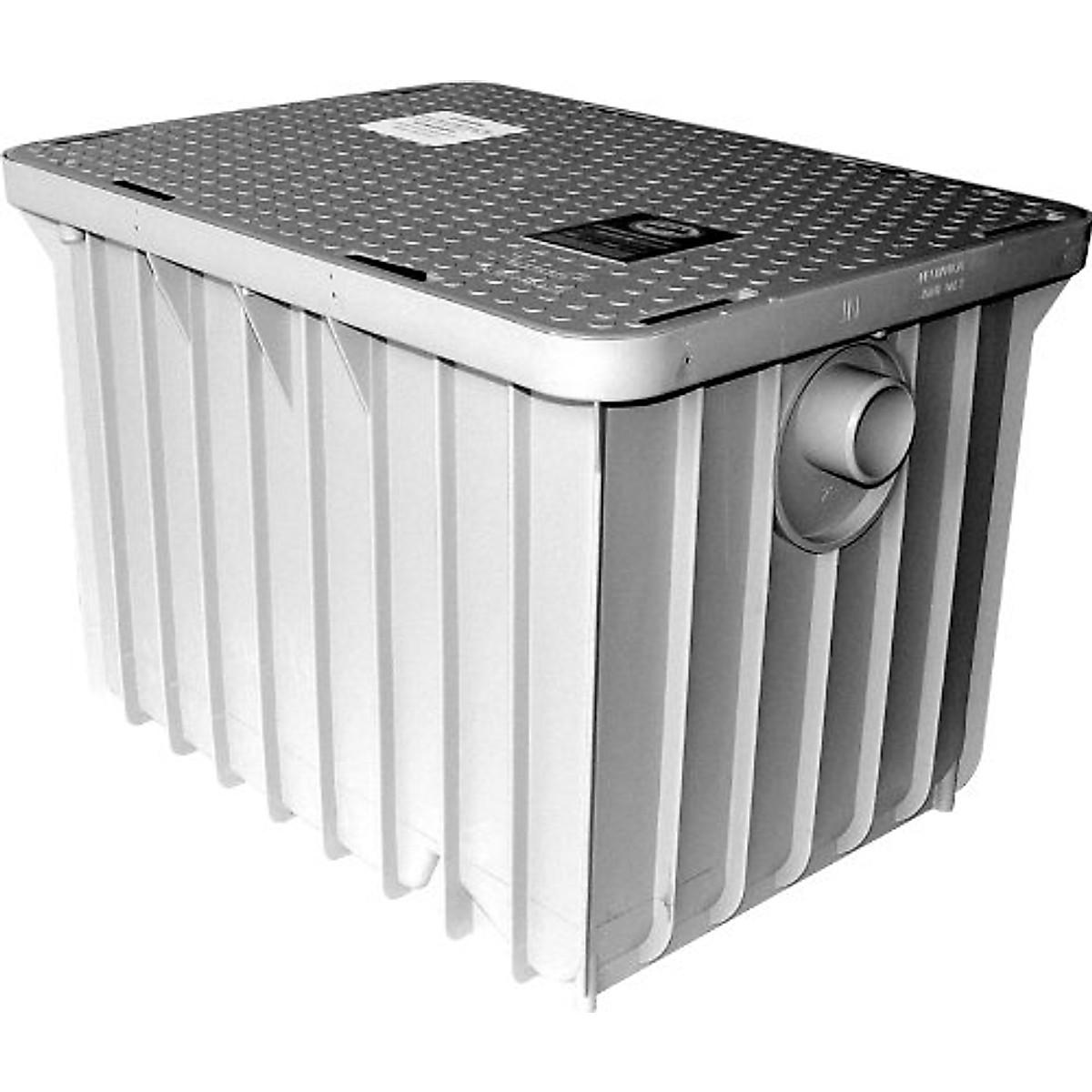 Canplas 3920A02S Thermoplastic Grease Interceptor 20 Gallons per Minute, 40 lb. Grease Capacity