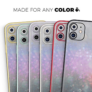 Design Skinz Tie Dye Unfocused Glowing Orbs of Light - DesignSkinz Protective Vinyl Decal Wrap Skin Cover Compatible with The Apple iPhone XR (Full-Body, Screen Trim & Back Glass Skin)