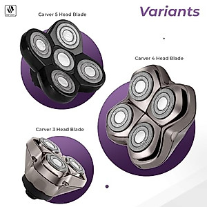 Skull Shaver Carver PRO 3 Head Replacement Blade | Electric shaver replacement heads