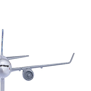 Bswath Model Plane 1:400 Scale Model Dubai B737 Model Airplane Diecast Airplanes Alloy Plane Model for Gift