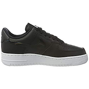 Nike Womens Air Force 1 '07 ESS CJ1646 001 Black Iridescent - Size 8W