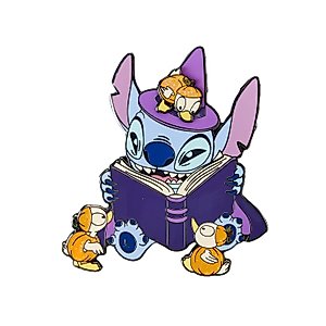 Loungefly Disney Stitch Spooky Stories Halloween 3" Collector Box Sliding Pin