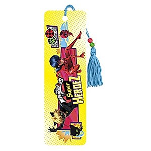 Antioch Miraculous Ladybug Premier Bookmark, Multicolor, 2.25 x .022 x 7.25