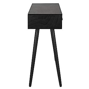 Safavieh Home Albus Mid-Century Modern Black 3-drawer Console Table