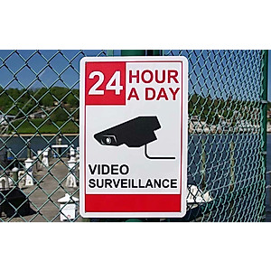 Safety Sign - Automatic Gate Do Not Push or Climb On Gate.8x12 Inch Metal Tin Sign Notice Warning Sign