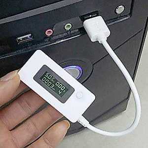 YOTINO USB Volatage/Amps Power Meter, Tester Multimeter Test Speed of Charger, Cables, Computer, Power Bank