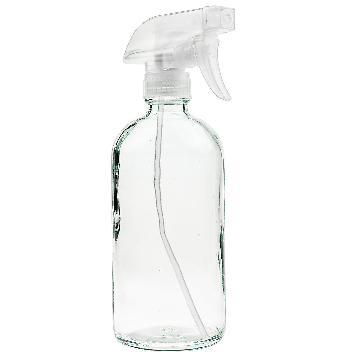 Glass Spray Bottle - Empty Refillable 16 oz Container is Great for Essential Oils, Cleaning Products, Homemade Cleaners, Aromatherapy, Misting Plants with Water, and Vinegar Mixtures for Cleaning