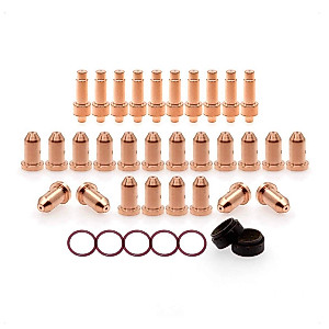 Pack-37 Plasma Electrode 249926 Nozzle 249928 Tip 40A for Miller Spectrum Cutter XT30 XT40 Torch Swirl Ring 249931