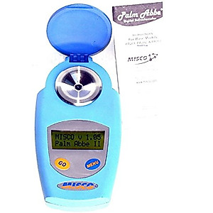 MISCO PA201 Palm Abbe Digital Handheld Refractometer, Brix Scale 0-56.0, Sugar Content- NO ARMOR JACKET