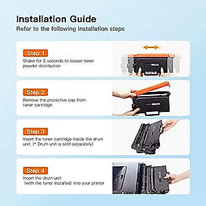 E-Z Ink (TM) Compatible TN880 Super High Yield Toner Cartridge Replacement for Brother TN880 TN-880 TN 880 MFC-L6900DW HL-L6200DW MFC-L6700DW MFC-L6800DW HL-L6200DWT HL-L6300DW Printer（2 Black）