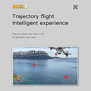 Drone with Camera for Adults Kids - Drone with 4k HD Fpv Camera Remote Control Toys Gifts for Boys Girls with Altitude Hold Headless Mode One Key Start Speed (Gray)