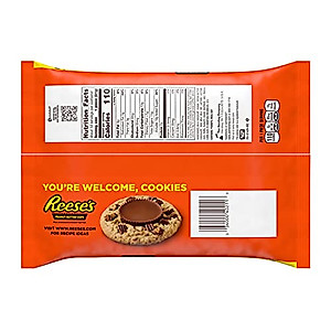 REESE'S Milk Chocolate Snack Size Peanut Butter Cups, Candy Bag, 10.5 oz