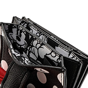 Loungefly x Minnie Mouse Big Red Bow Card Holder