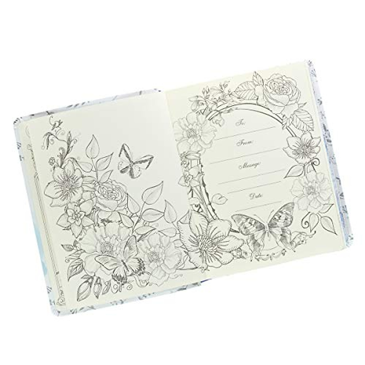 KJV Holy Bible, My Promise Bible, Faux Leather Flexcover w/Bible Tabs, Coloring Stickers, Ribbon Markers, King James Version, Purple Butterfly Floral (KJV Promise Editions)