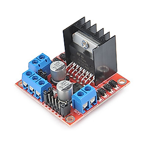 TIMESETL 5Pack L298N Motor Drive Controller Board DC Dual H-Bridge Robot Stepper Motor Control and Drives Module for Arduino Smart Car Power UNO MEGA R3 Mega2560