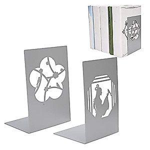 Anti‑Slip Bookend, Durable Anti‑Slip Desktop Bookshelf, Stable Practical for Home Office(#1)