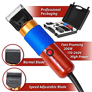 Pllieay Carpet Trimmer Tufting Rug Trimmer, Low Noise Rug Carver, Electric Speed Adjustable Rug Tufting Carver Clippers, with Speed Adjustable Blade for Handmade Rug Clean and Tufted Carpet Rug, 200W