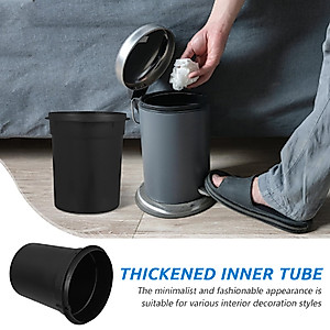 HOLIDYOYO Bucket Liner, 3L Trash Can Inner Bucket Replacement Plastic Pail Liner Insert Paint Pressure Pot Tank Liners Wastebasket Garbage Container