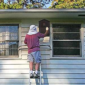 The Ultimate Wooden Bat House for Outdoors - A Large Double Chamber Box Perfectly Designed to Attract Bats - Durable and Easy to Hang
