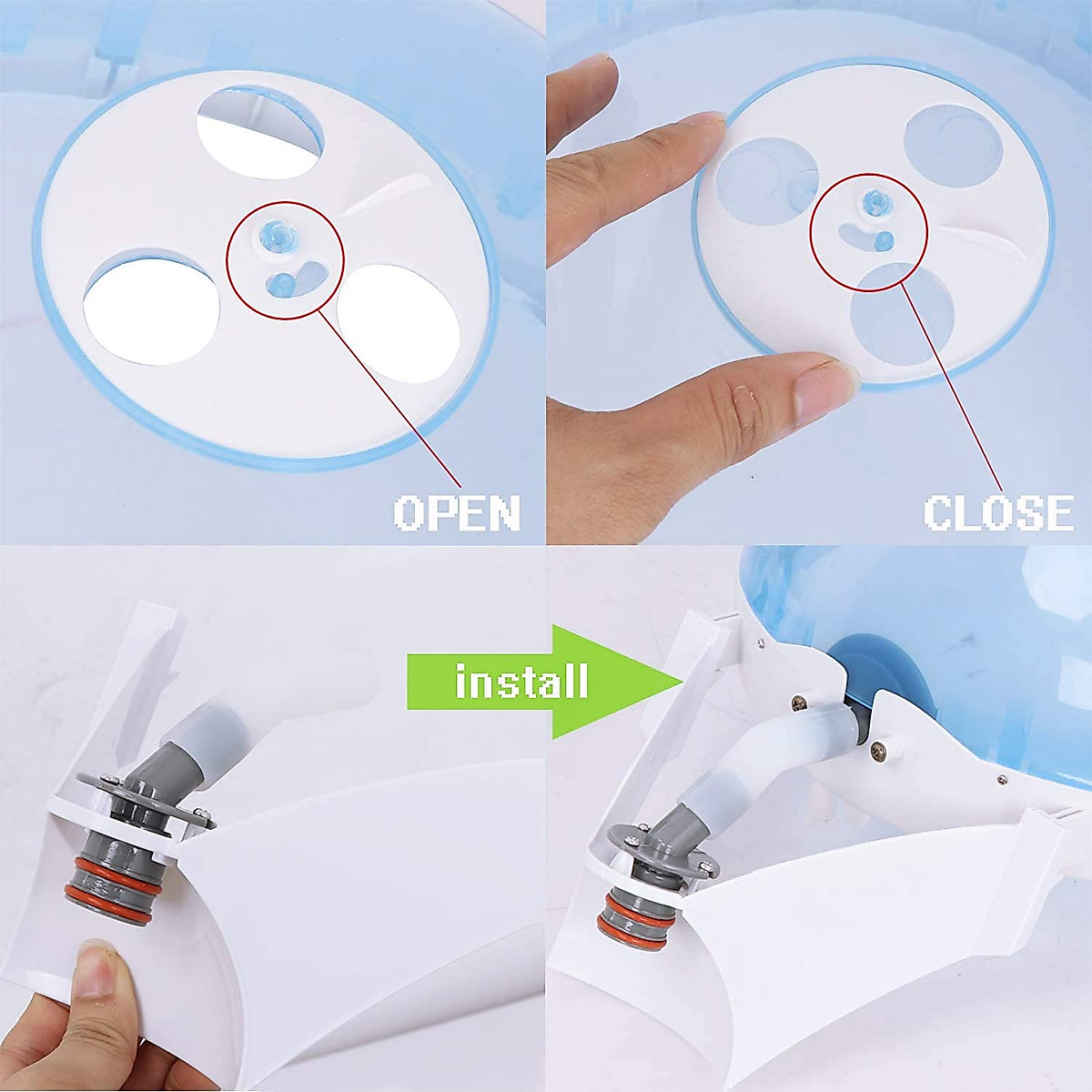 Nova Microdermabrasion 2 in 1 Hair Steamer & UV Ozone Facial Steamer, Face Steamer Hair Humidifier Hot Mist Moisturising Hydration System Sprayer for Personal Care Use at Home and Salon