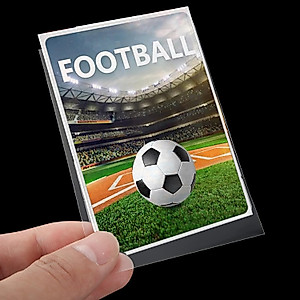 1000 PCS Penny Sleeves, Clear Card Sleeves Soft Pokemon Card Sleeves, Sports Baseball Photocard Sleeves for Standard Trading Cards