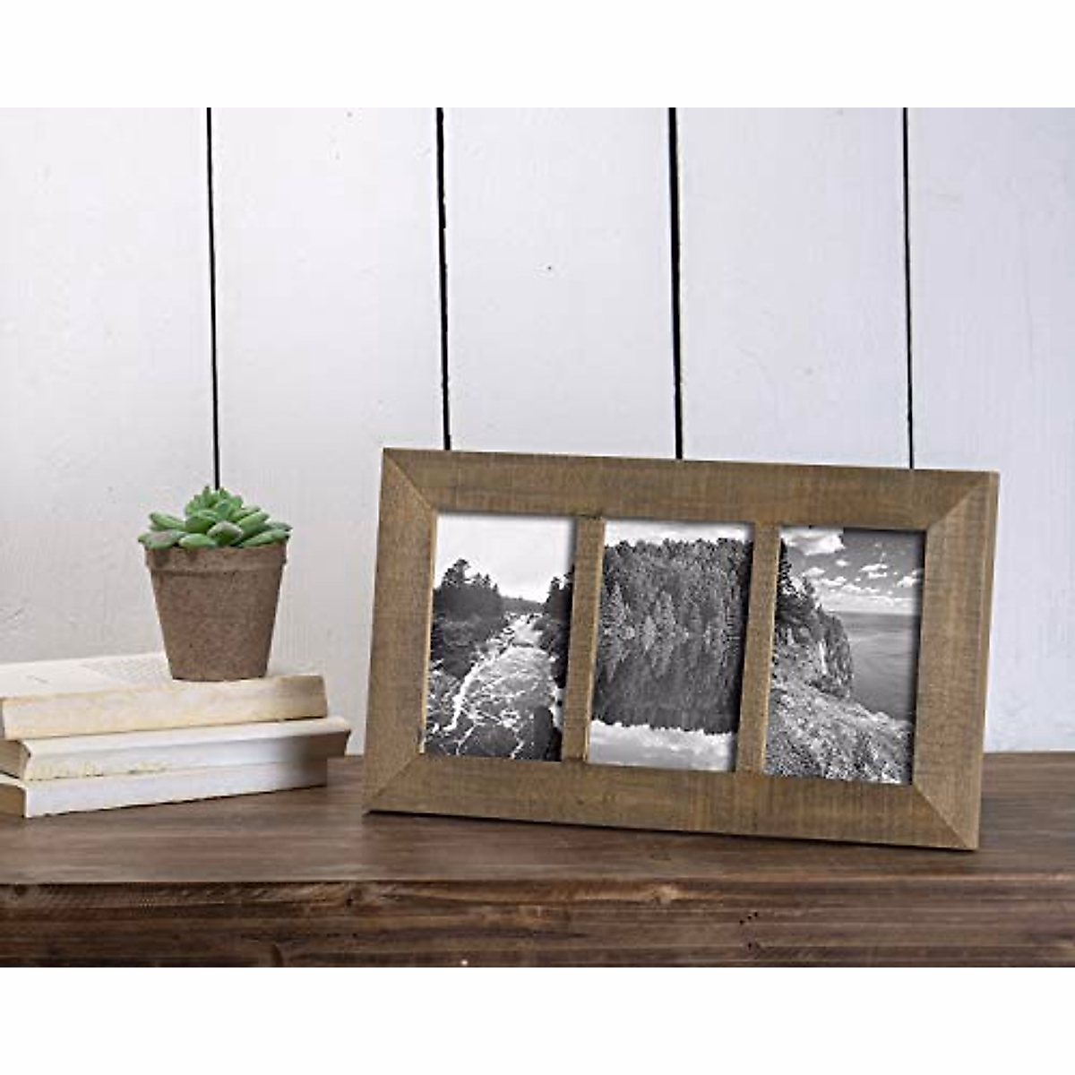 Foreside Home & Garden FFRD06122 4X6 Triple Photo Ripley Frame