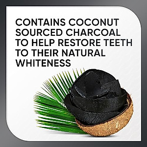 Sensodyne Natural White Whitening Toothpaste, Charcoal Toothpaste for Whitening Teeth, Mint - 4 oz (Pack of 3)