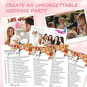 Bridal Shower Games, Wedding Games, Fall Festival Games Cards, Engagement Party Favors, Bachelorette Party Games, Minimalist Wedding Party Games, Fall Party Supplies, Grateful Games-07