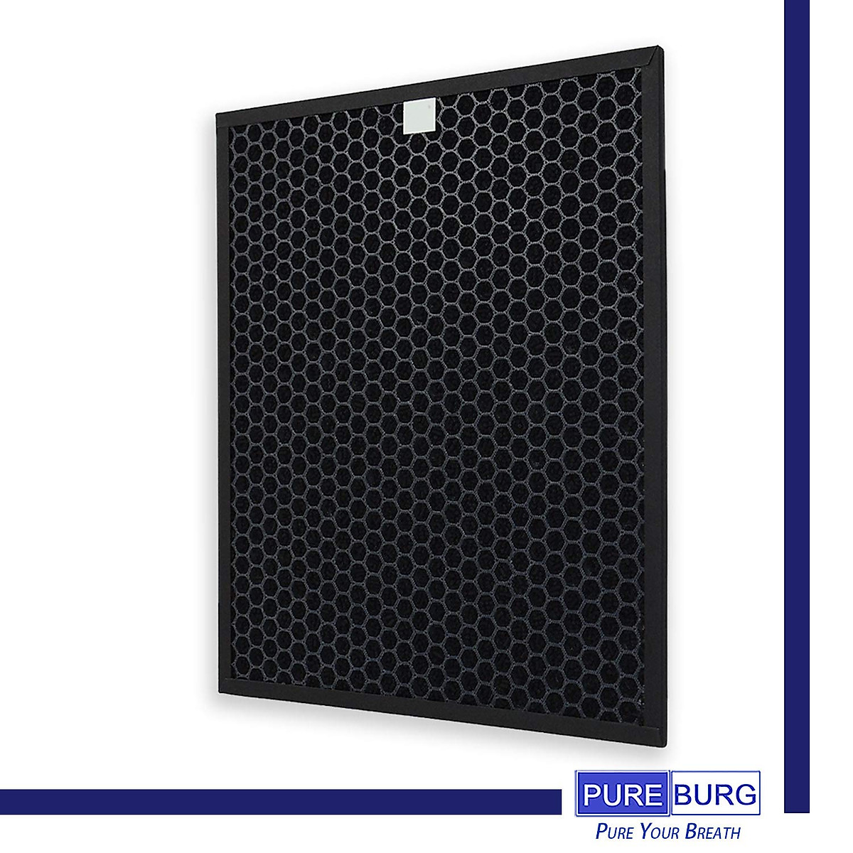 PUREBURG FP-F60UW Replacement True HEPA Filter Set Compatible with Sharp FZ-F60HFU FZ-F60DFU Fits Sharp FP-F60UW FP-F60U-W Air Purifier