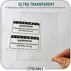 FYSCEMZZ Front Lens Cover 231411, 4 1/2" x 3 3/4'' - 20pcs