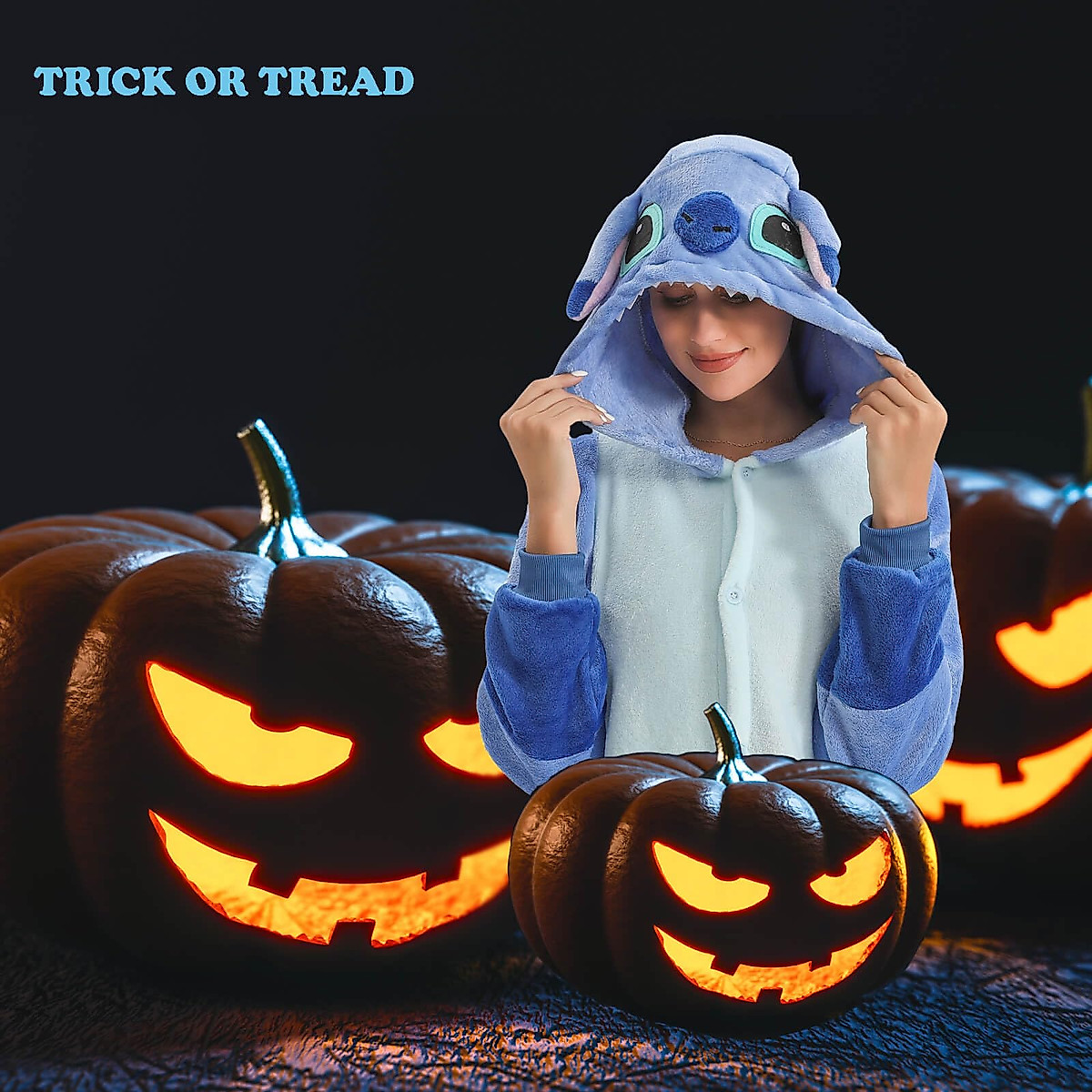 Griong Fit Snug Adult Onesie Costume Pajamas, Unisex Flannel Cosplay Animal One Piece Halloween Sleepwear Homewear